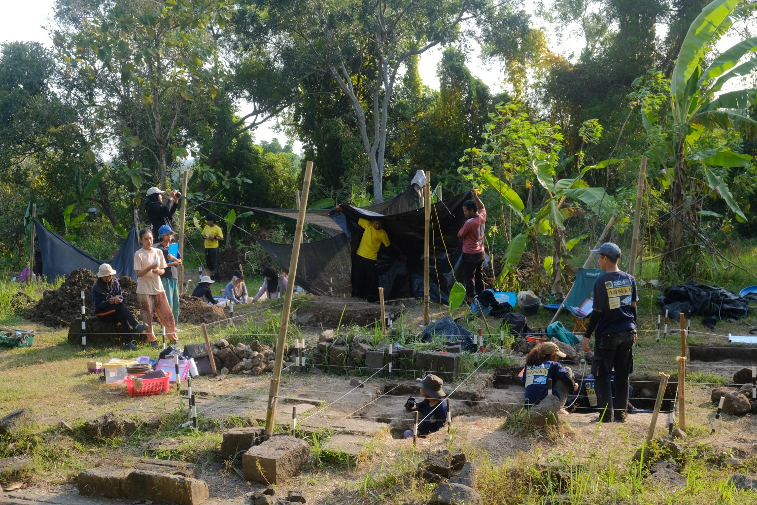 Archaeology Students Participates in Excavation Fieldwork at the Tinjon ...